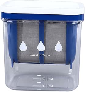 Amazon.com: Efficient Large Capacity Yogurt Strainer with Stainless Steel and AS for Whey ...