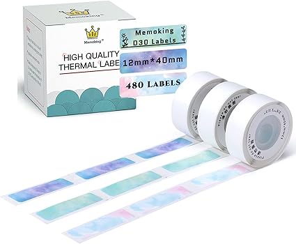 Amazon.com : Label Makers Tape - D30 Starry Sky Thermal Labels, Self ...
