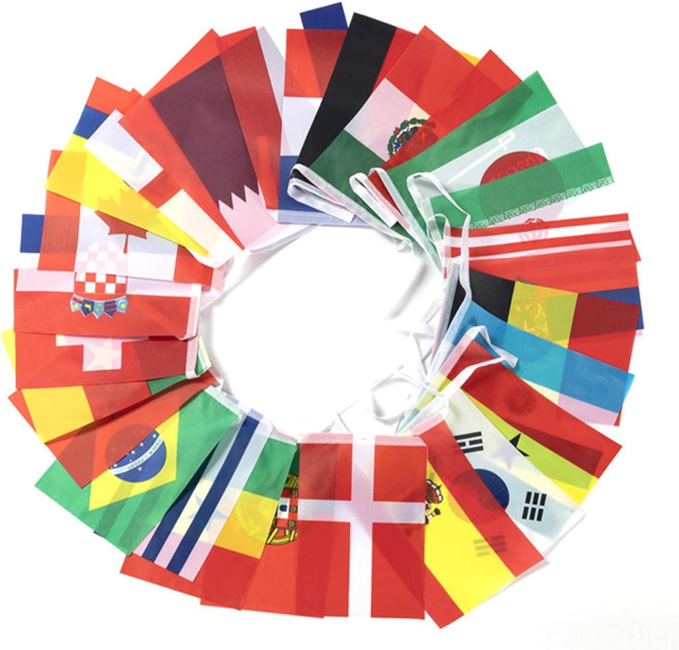 32 Countries String Flags, International World Flags a String ...