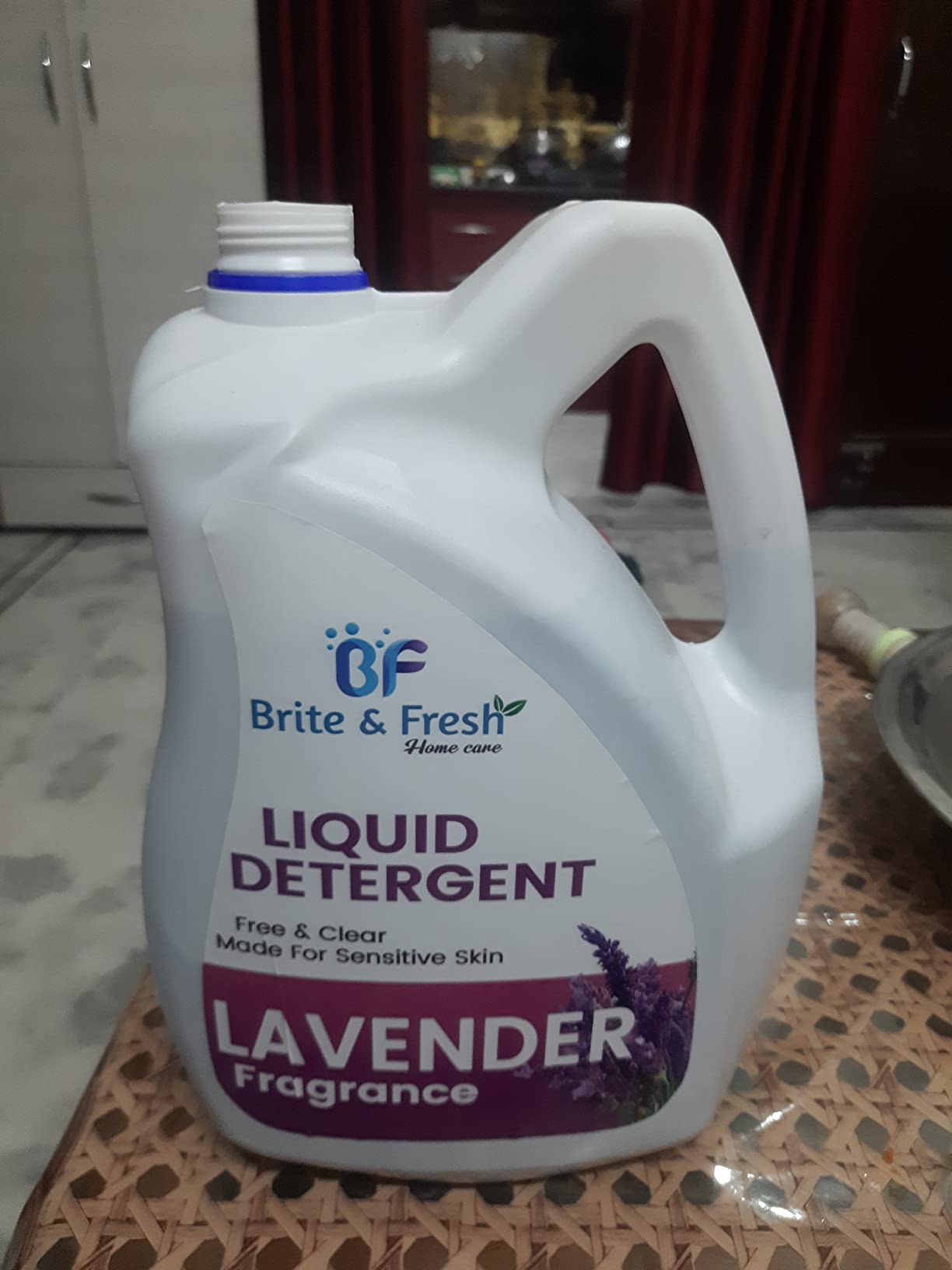 Brite & Fresh Home care 5 Lt Liquid Detergent Suitable For Top&Front ...