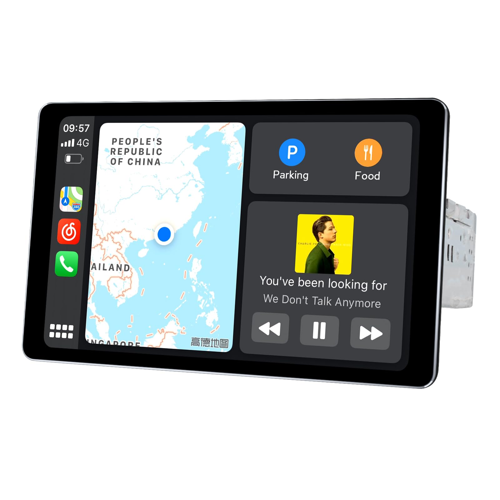 Amazon.com: Joying Car Audio Compatible with Apple Carplay, Android Auto, Single Din Touchscreen ...