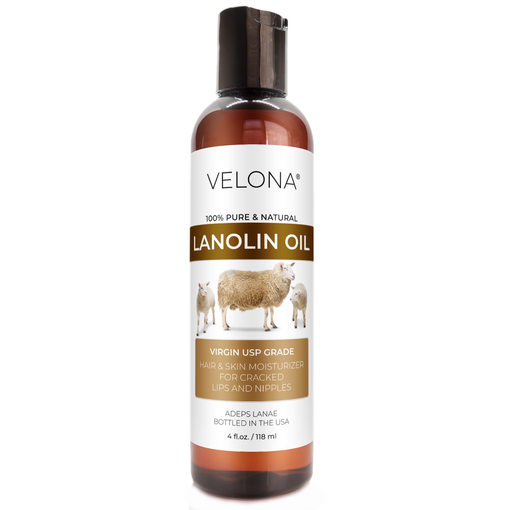 Snapklik.com : Velona Lanolin Oil USP Grade 4 Fl Oz 100% Pure And ...