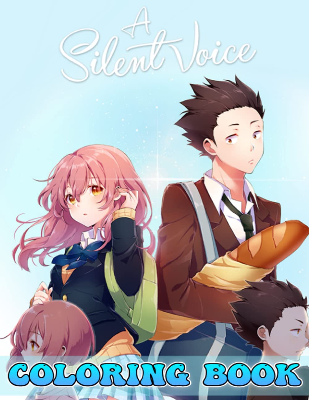 A Silent Voice Coloring Book A Cool Coloring Book Many | Desertcart KUWAIT