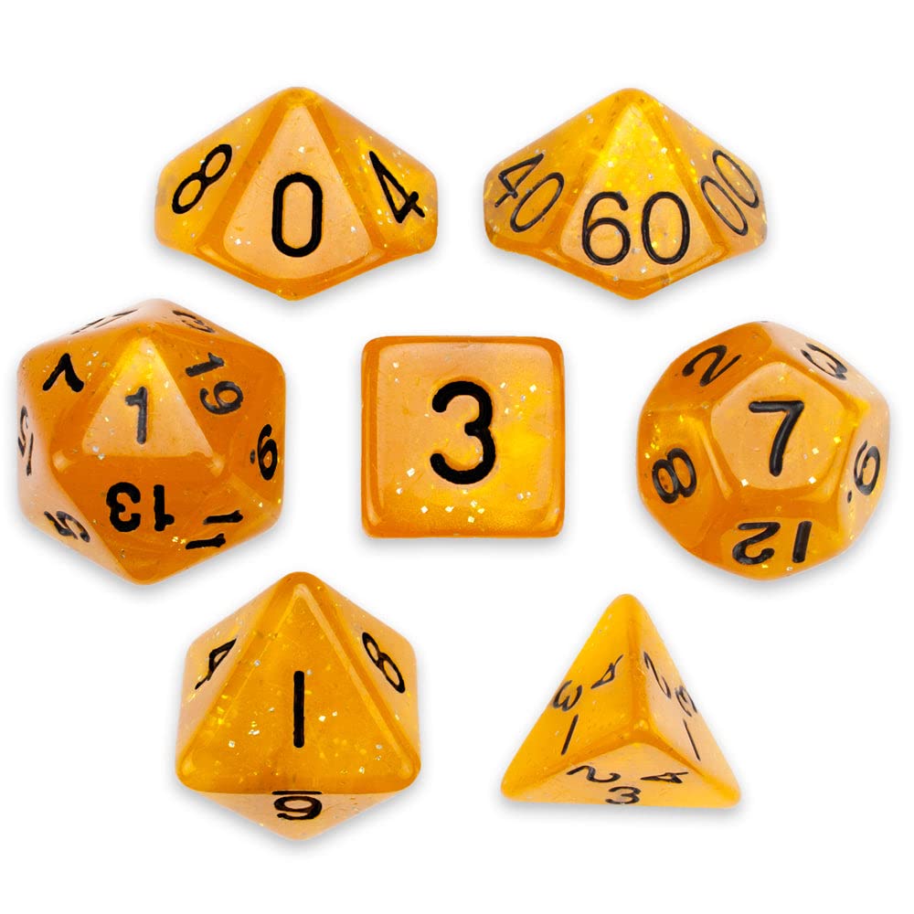 Amazon.com: Wiz Dice Series II - Polyhedral Dice Set for Tabletop RPG ...