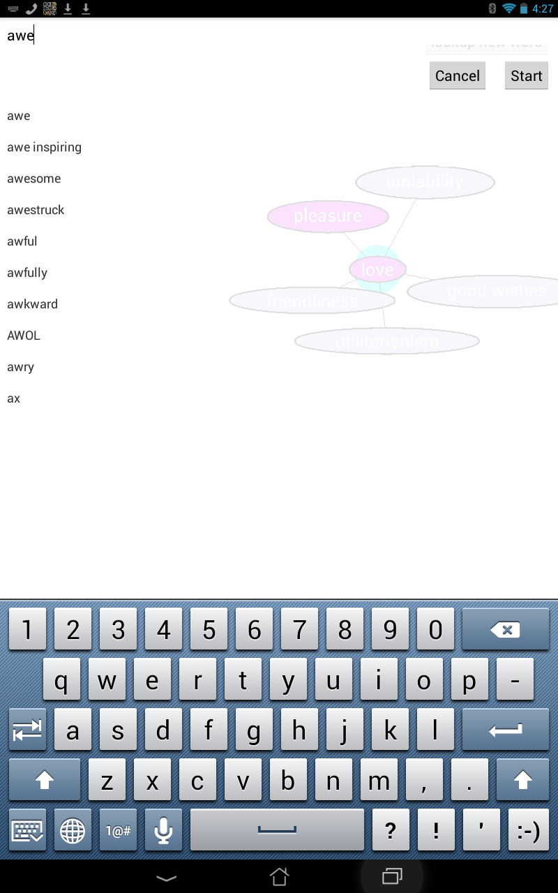 Thesaurus Word Map - App on Amazon Appstore
