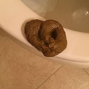 Amazon.com: Juroicessry 1Pc Fake Poopy Toy, Brown Realistic Fake Poop ...