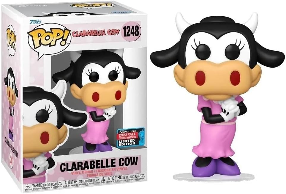 Funko Pop Disney Clarabelle Cow 2022 Fall Convention Limited Edition ...