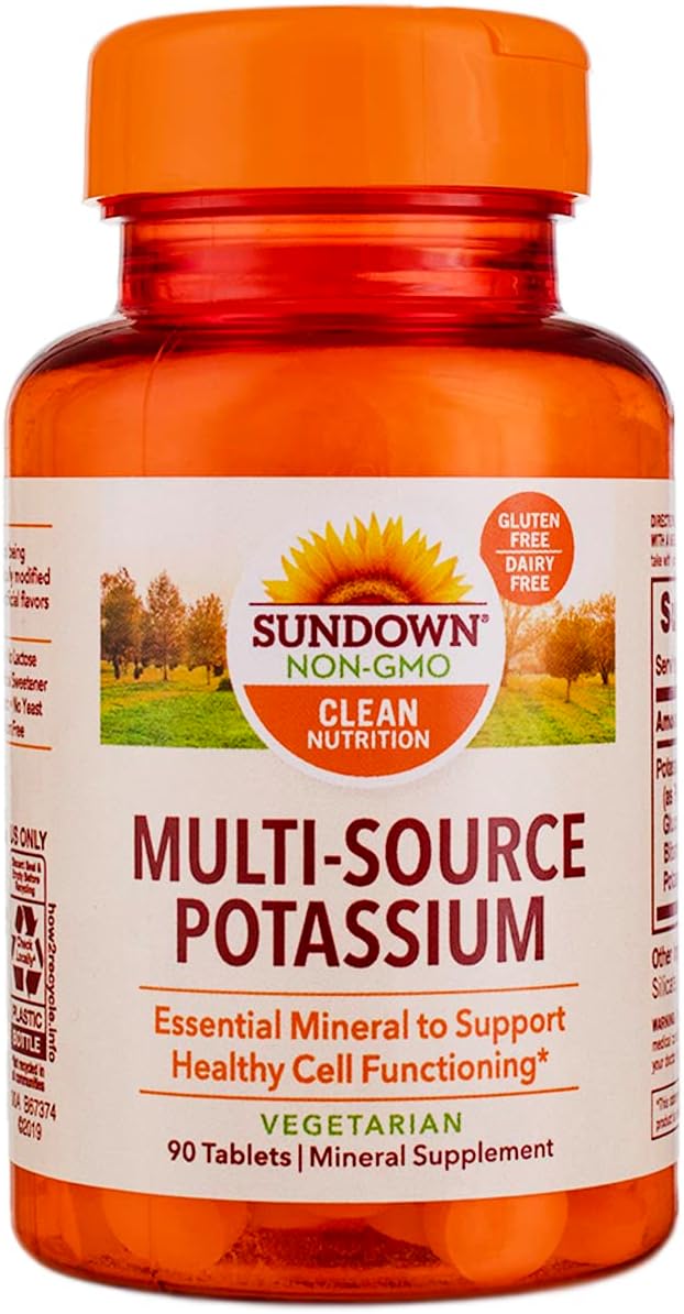 Sundown Naturals Multi-Source Potassium - 90 Tablets Nepal | Ubuy