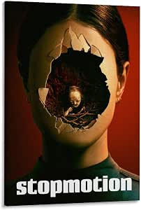 Amazon.com: 2023Horror Movie Poster Stopmotion Poster Wall Poster Art ...