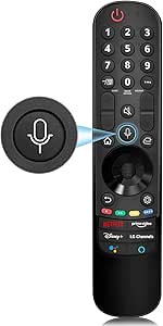 Voice Magic Remote Control for Lg Smart TV Replacement AN-MR21GA/MR22GA ...