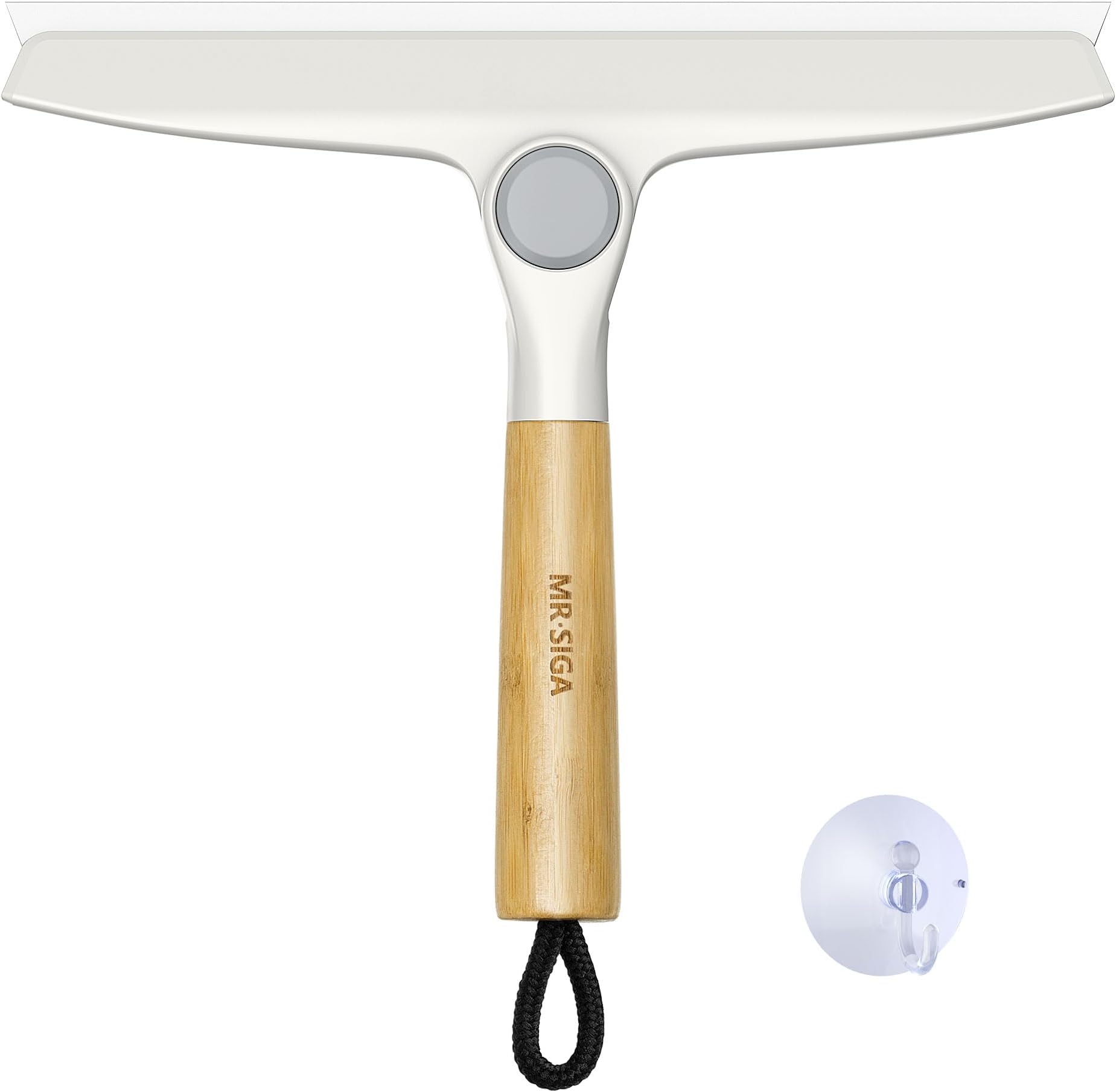 Amazon.com: Cleret Dual Bladed Classic Bath Squeegee - All White ...