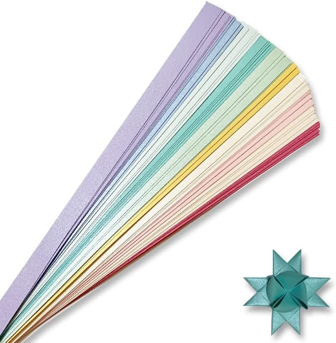 Amazon.com : Pearlescent Paper Strips for Weaving Projects. Paper ...