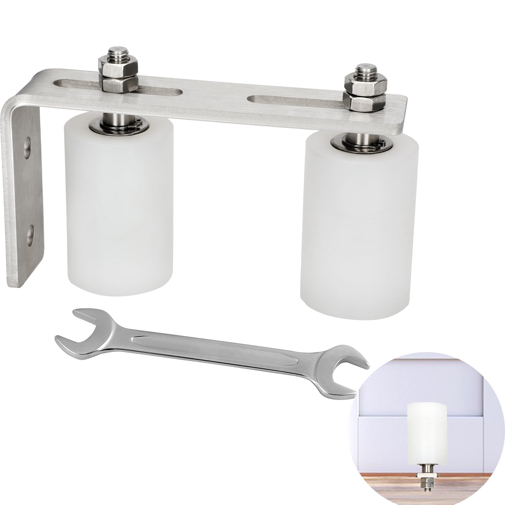 Sliding Gate Nylon Roller 3 With Stainless Steel L Shape | Desertcart ...