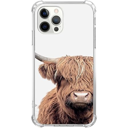 Amazon.com: Junilotcik Brown Scottish Highland Cattle Case for iPhone ...