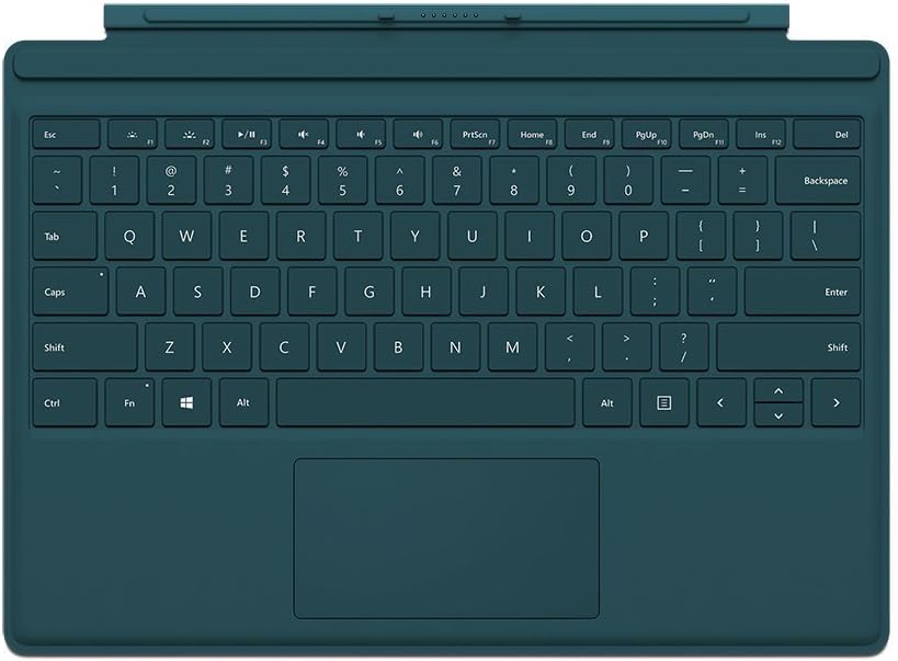 Amazon.com: Microsoft Type Cover for Surface Pro - Teal : Electronics