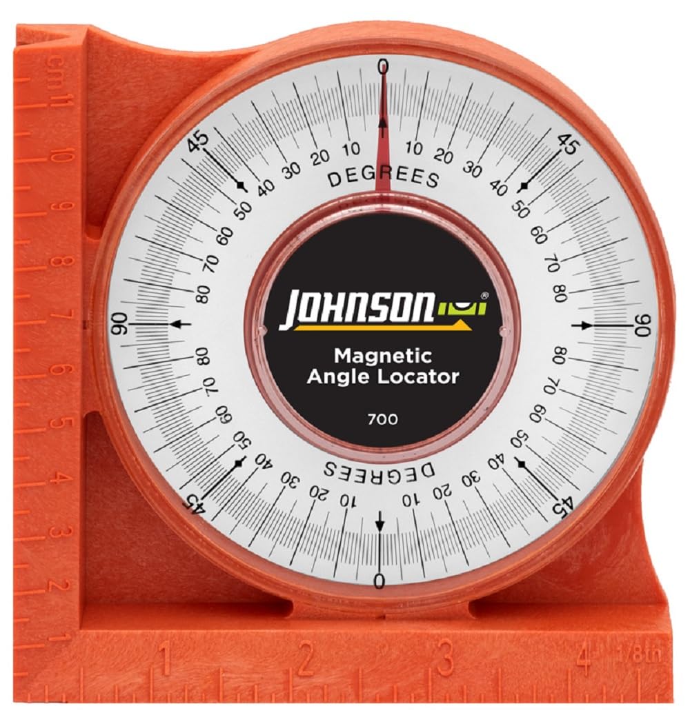 Johnson Level & Tool Magnetic Protractor and Angle Locator (Pack of 2 ...