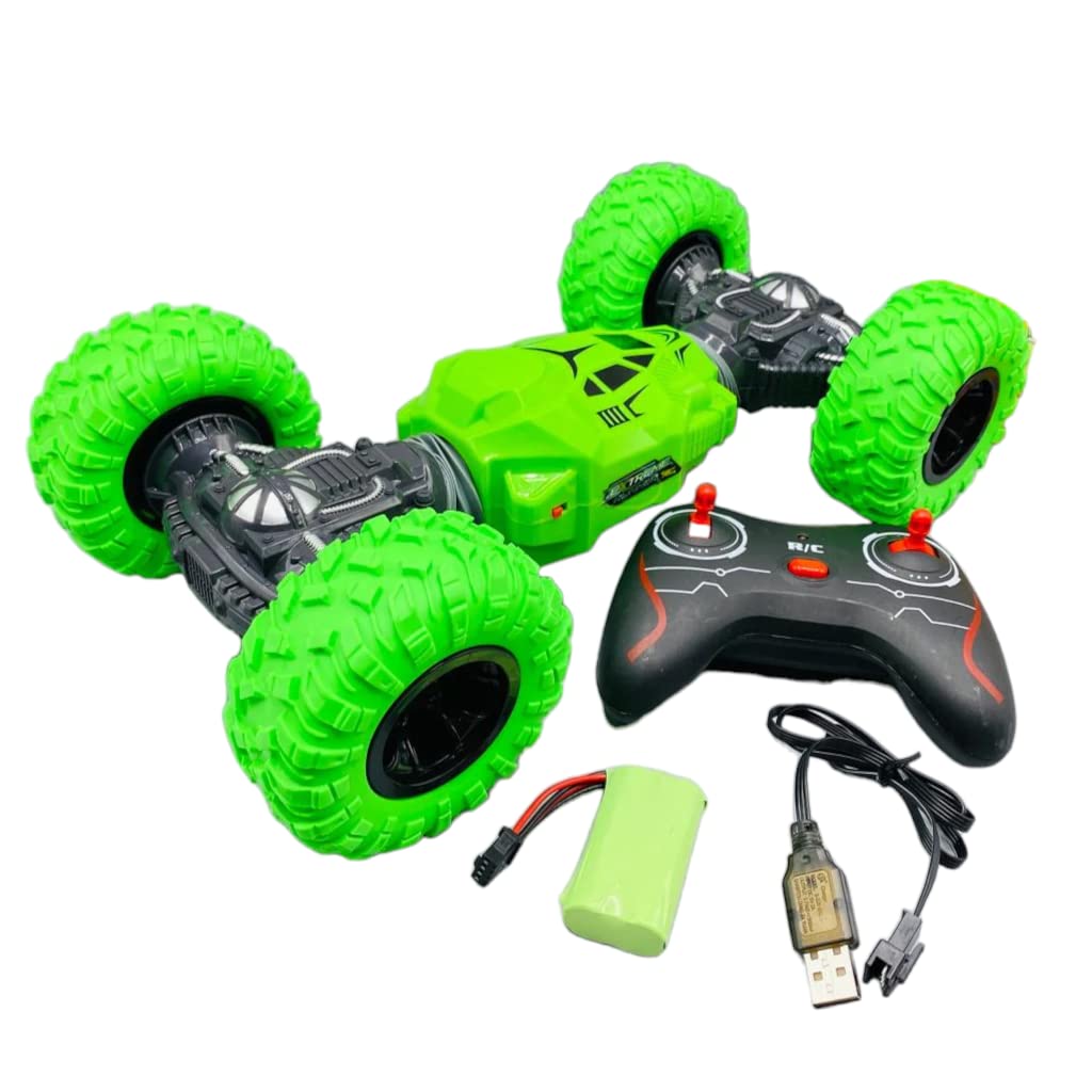 SARASI High-Speed Double-Sided RC Moka Stunt Car, Four-Wheel Drive, 2.4 ...