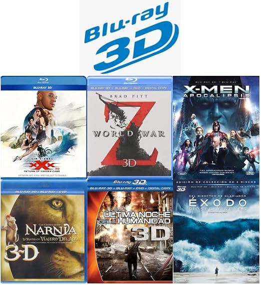 Amazon.com: Ultimate Action & Adventure Blu-ray 3D Movie Collection ...