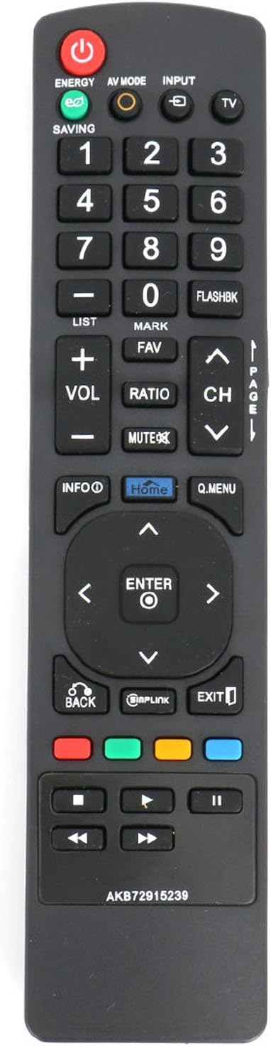 Amazon.com: AKB72915239 Replace Remote Control Compatible with LG LED ...