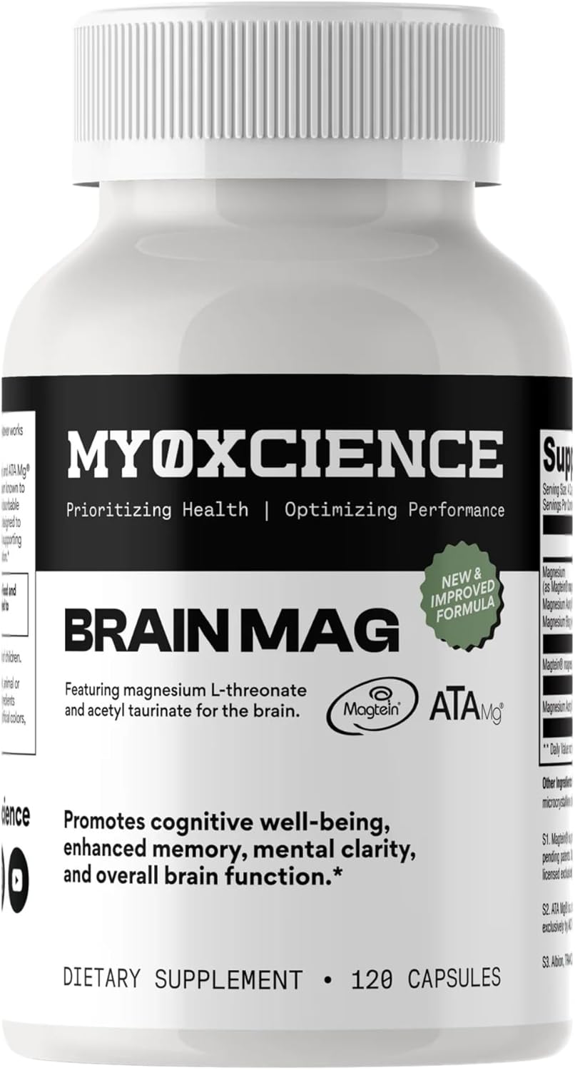 Amazon.com: MYOXCIENCE Brain Mag | Featuring Magnesium L-Threonate and ...