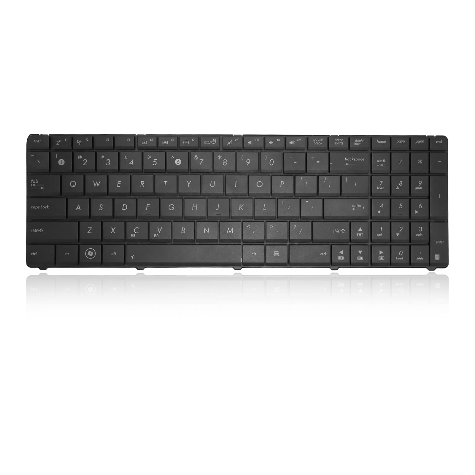 Amazon.com: ASHATA Keyboard Compatible with X53U X54X A53U X53B K53U ...
