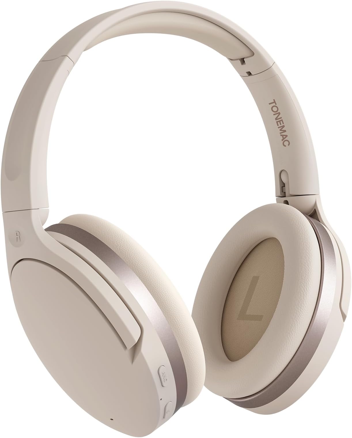 TONEMAC H3 Adaptive Noise Cancelling Headphones,Wireless Over Ear ...