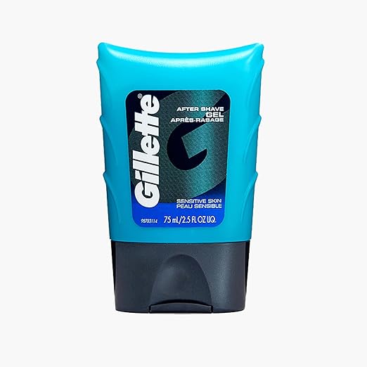 Amazon.com: Gillette Series After Shave Gel, Sensitive Skin, 2.54 ...