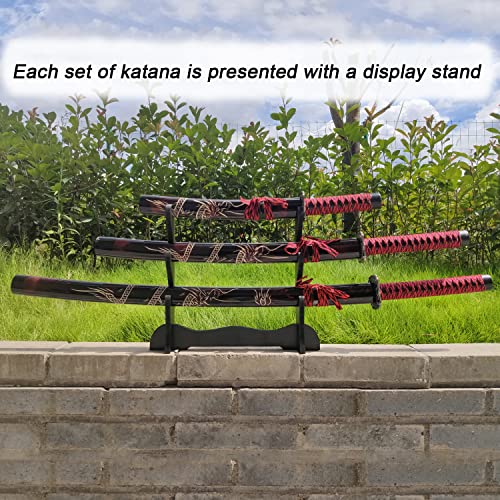 Snapklik.com : 3pc Set Japanese Samurai Sword