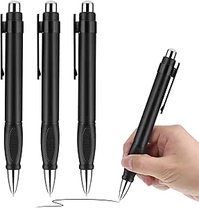 Amazon.com : YBEATY 3PCS Big Fat Pens Easy Grip Enhanced Writing ...
