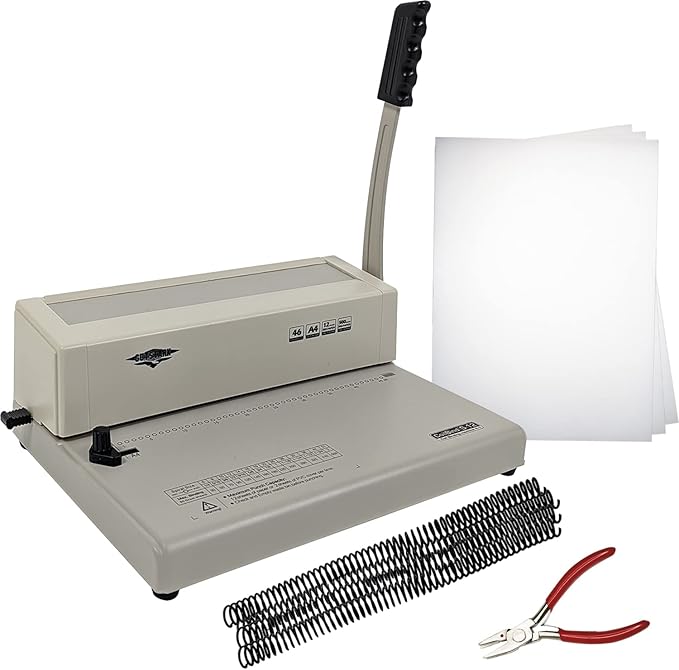 GUTSTARK Engargoladora Manual Espiral 4:1 Maquina de Engargolado 46 ...