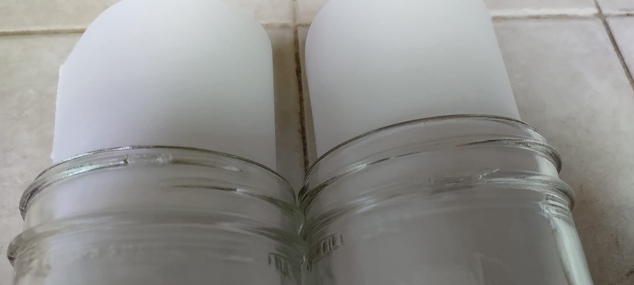 Amazon.com: Wide Mouth Mason Jars 24 oz. (9 Pack) - Pint and Half Size ...