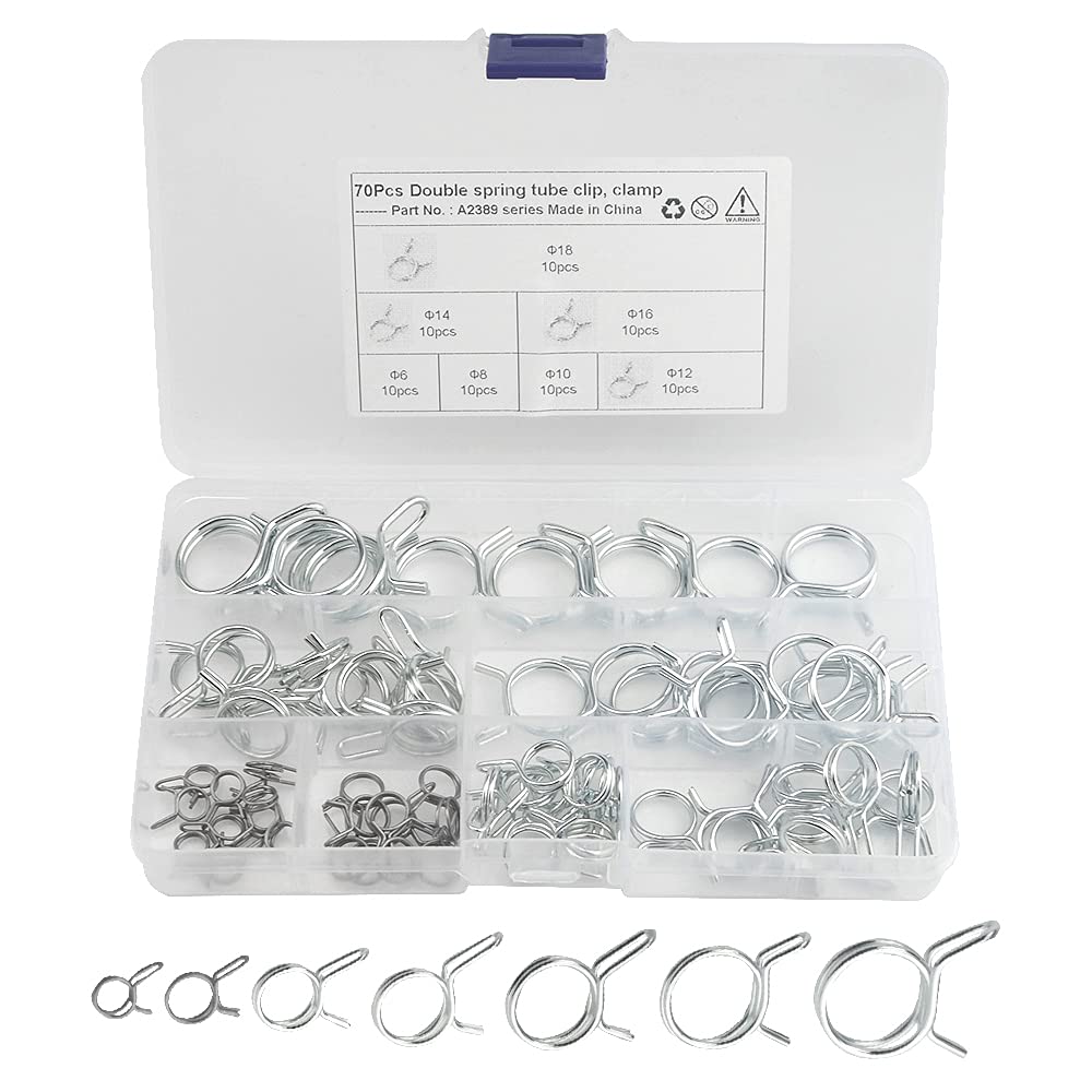 Snapklik.com : WMYCONGCONG 70 PCS Double Wire Fuel Line Hose Tube ...