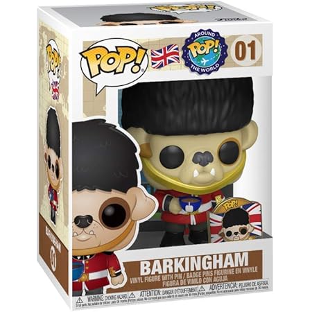 Amazon.com: Funko Around The World: Barkingham (UK) POP Vinyl Figure ...