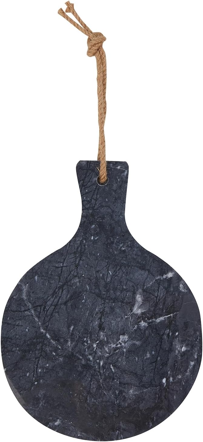 Amazon.com: Marble Chopping Board with Handle - Black Marble ...