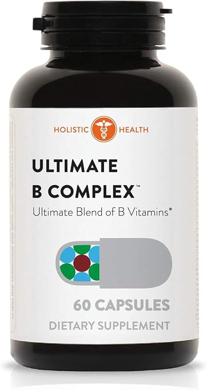 Amazon.com: Holistic Health Ultimate B Complex Vitamin Supplements ...