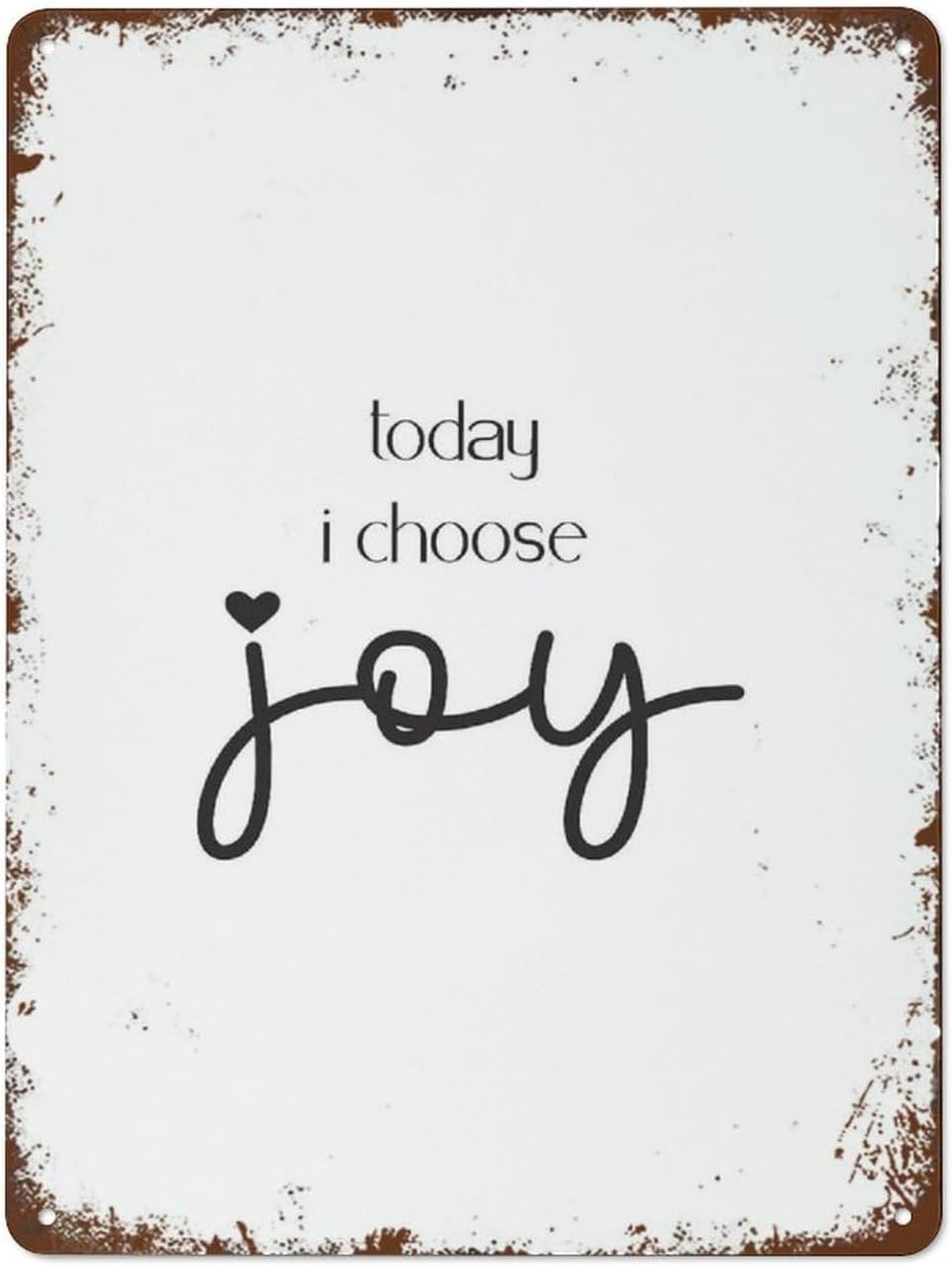 Amazon.com: Today Choose Joy Wall Art Motivational Poster Decor ...