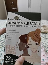 Urban Yog Acne Pimple Patch for Face (72 dots) | Waterproof Patches for Active Acne | Absorbs ...