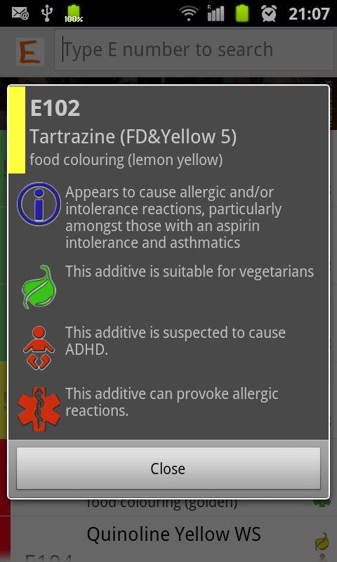 E Numbers - App on the Amazon Appstore