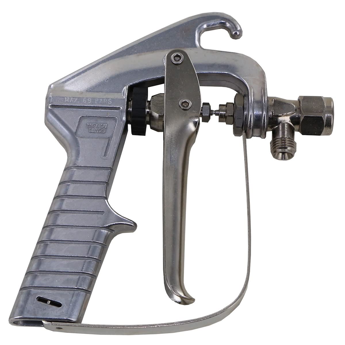 Amazon.com: TeeJet GunJet Aluminum Style Spray Gun 1/4" MPT Inlet 1,000 ...