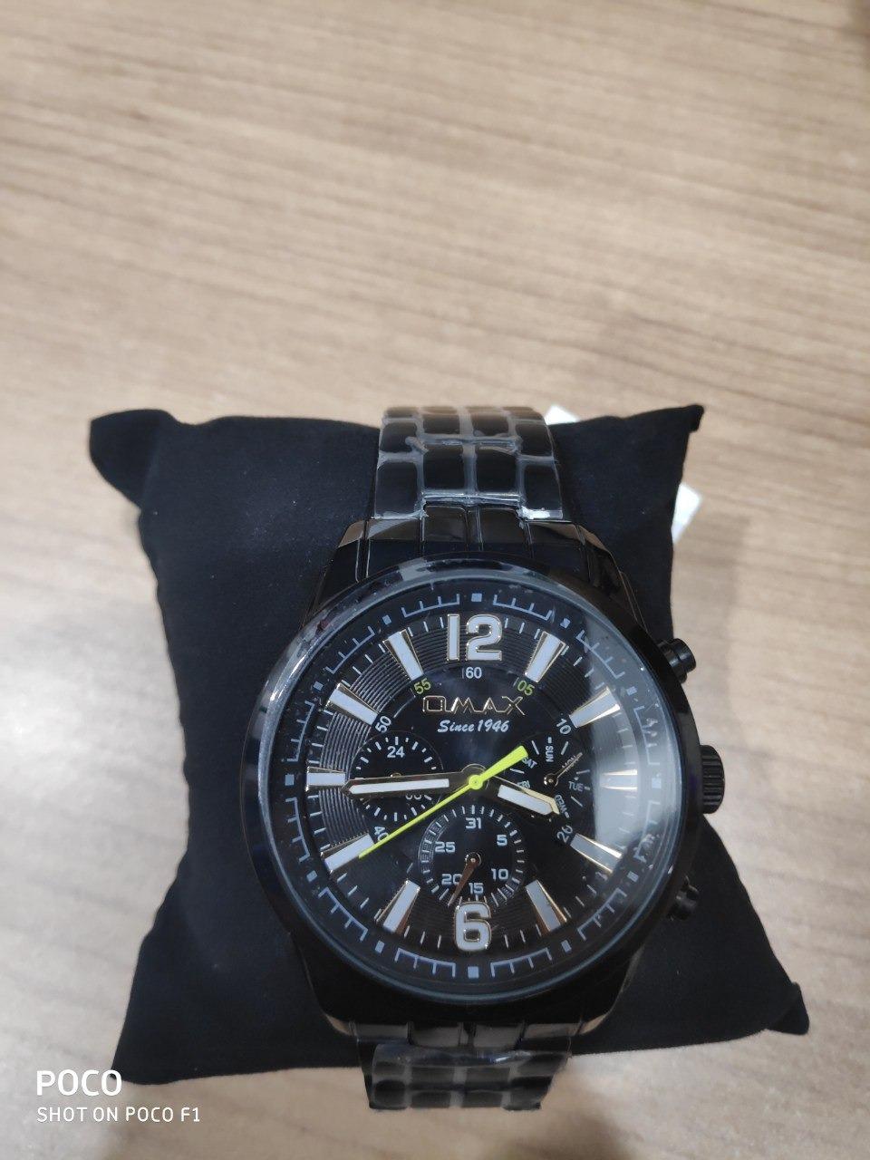 OMAX Chronograph Display Men's Watch Casual Quartz Multifunction Dial ...