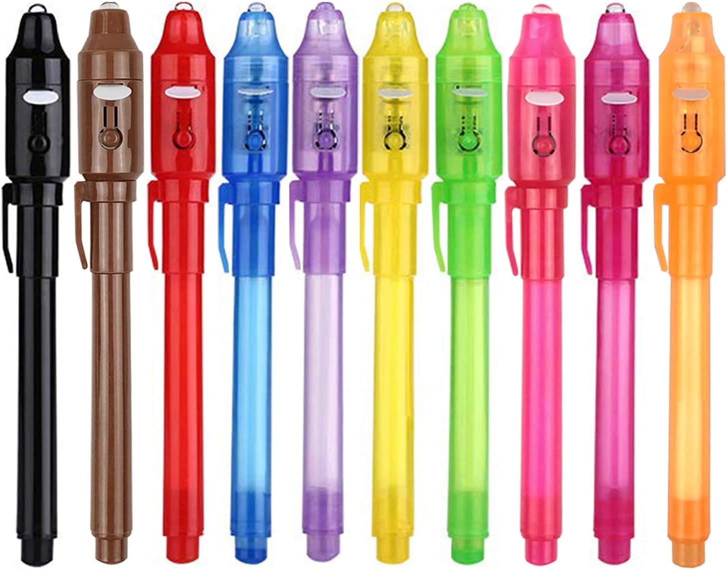ZDY Invisible Ink Pen,Spy Pen Invisible Disappearing Ink Pen with Light ...