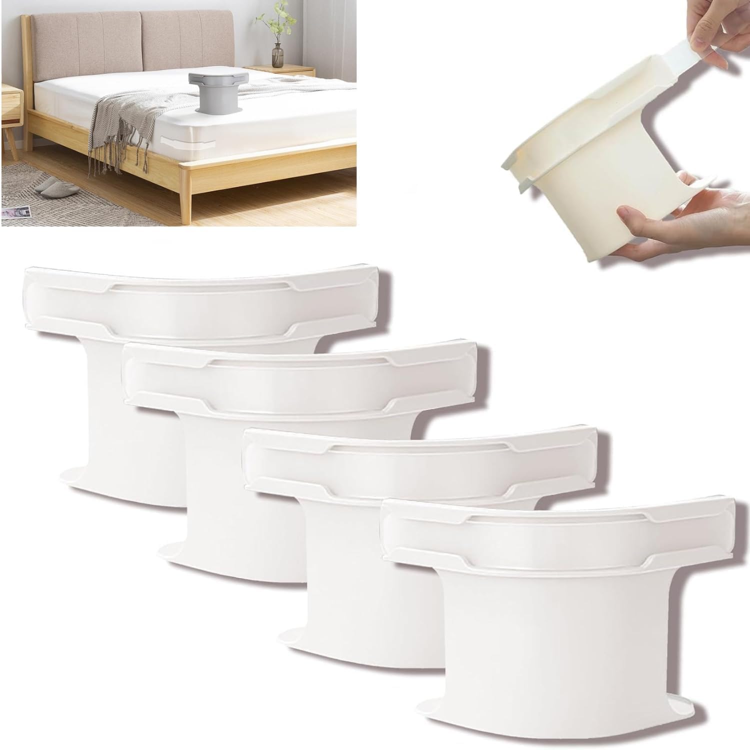 Amazon.com: Lock Sheet Holders Set of 4, Bed Sheet Holders for Corners ...