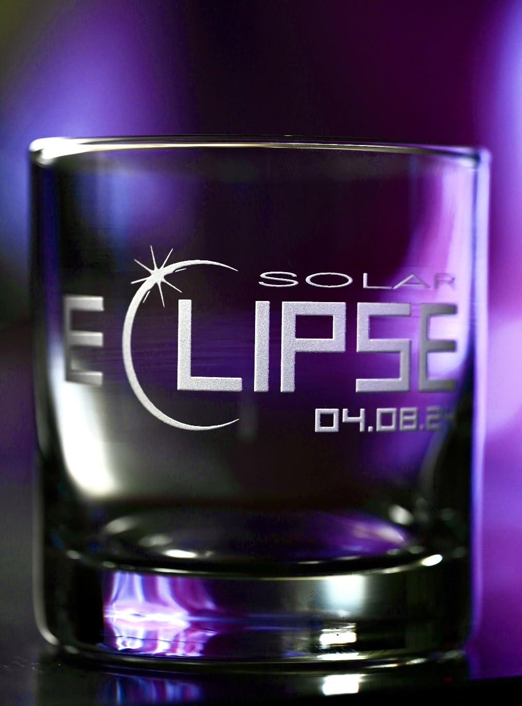 Amazon.com: 2024 Solar Eclipse Whiskey Glass, Solar Eclipse Gift, Total Totality, Solar Eclipse ...