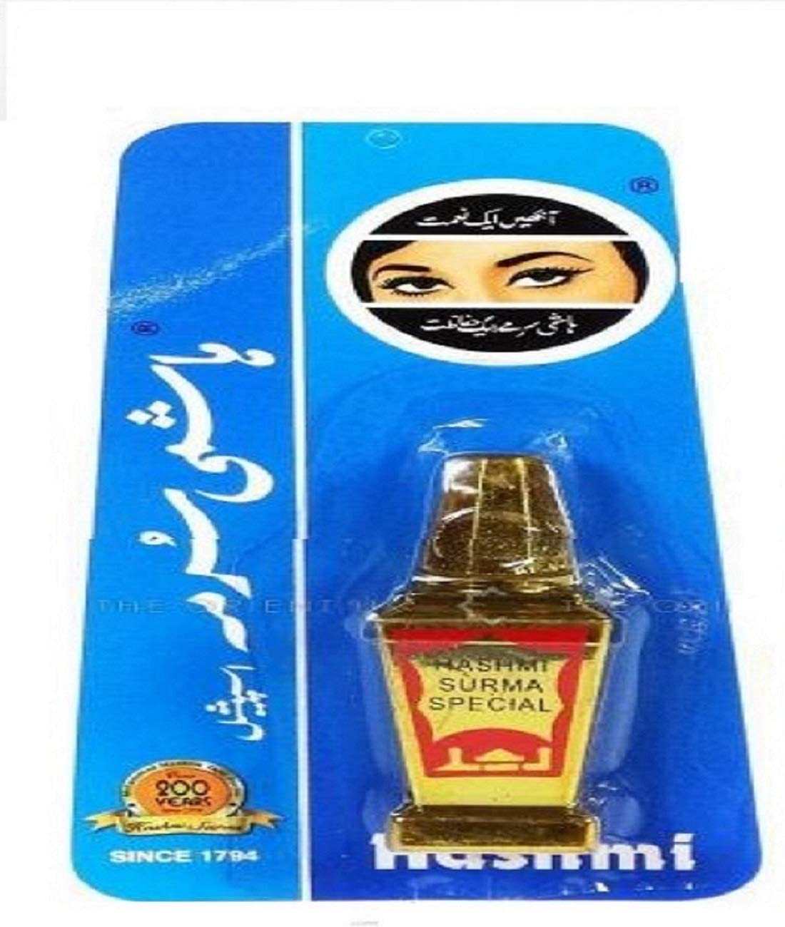 Buy Hashmi Surma, Black, 12 g Matte Finish Online at Low Prices in ...