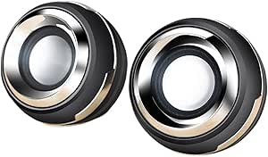 Amazon.com: SMDNYX 1 Pair Wired Mini Computer Speakers USB Horns for ...