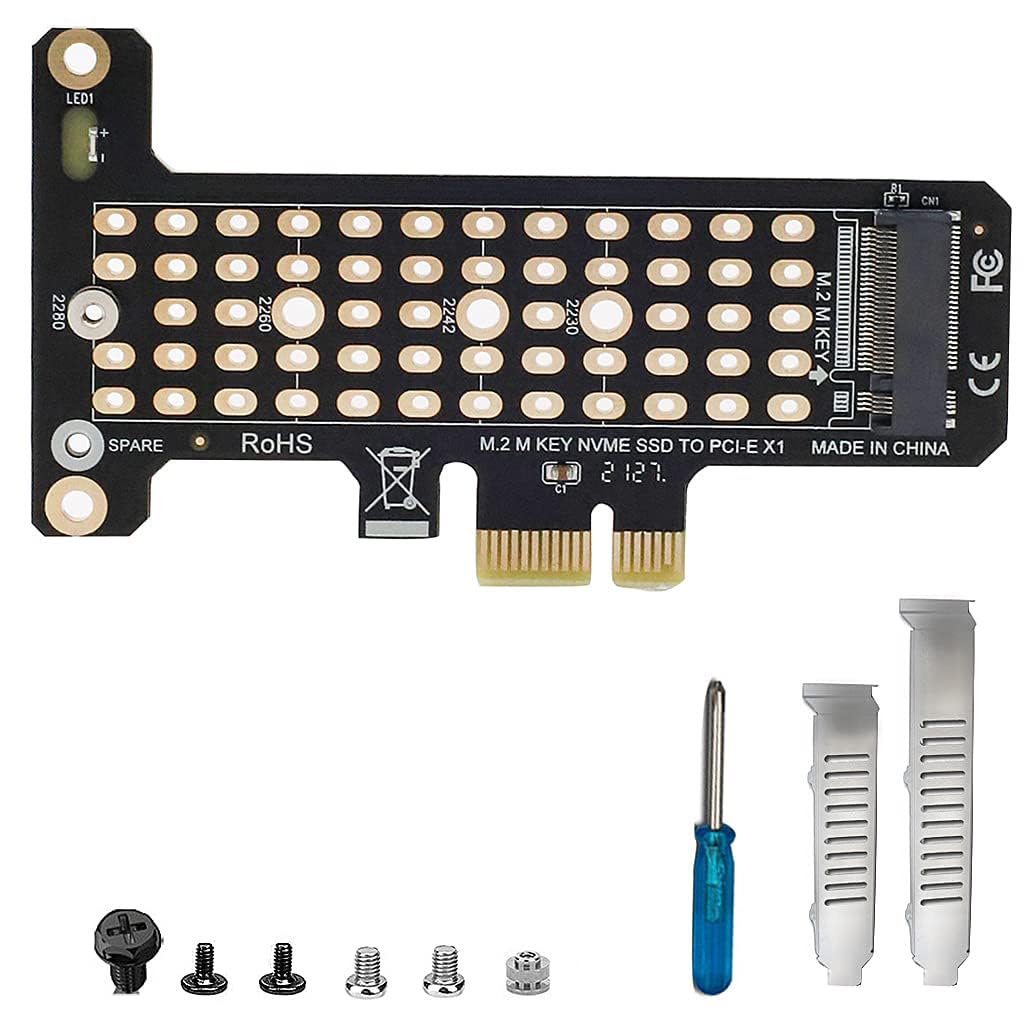 ZORBES® M.2 NVME to PCIE 4.0 Adapter Graphic Card or M.2 (M Key) 2230 ...