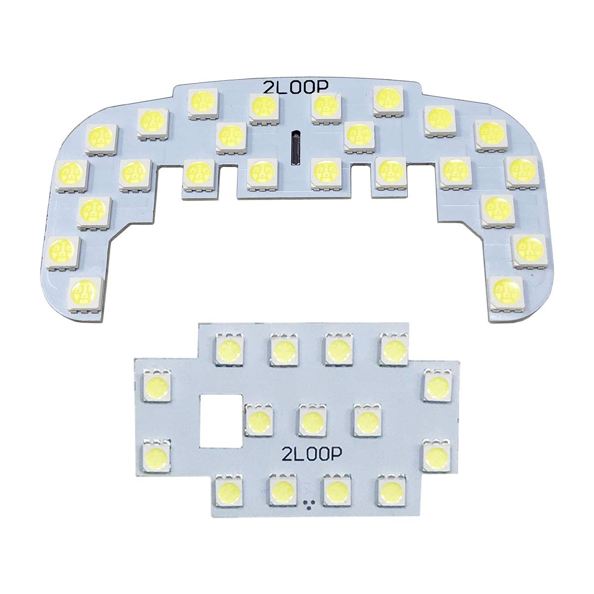 Amazon | 2LOOP(ツーループ) 3チップSMD2点 アトレー ワゴン S321G S331G S320G S330G 系 LEDルームランプ -純白光 | ルームランプ | 車＆バイク