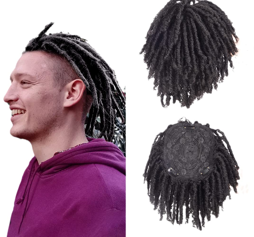Amazon.com : BESTOPPER Dreadlocks Hair Topper Clip In Hair Extensions ...