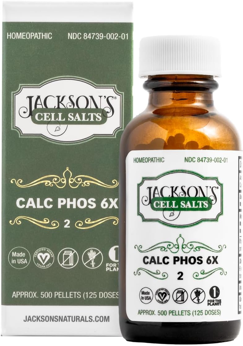 Amazon.com: #2 Calc Phos 6X Cell Salt – for Minor Joint Pain ...