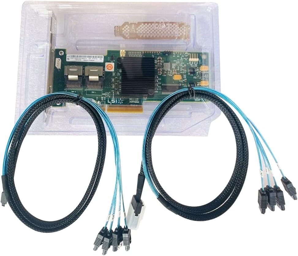 Amazon.com: LSI MegaRAID 9240-8i RAID Controller Card 8-Port 6Gbps SAS ...